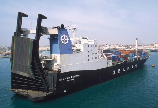 Fin de l’activité roulière chez Delmas | Mer et Marine