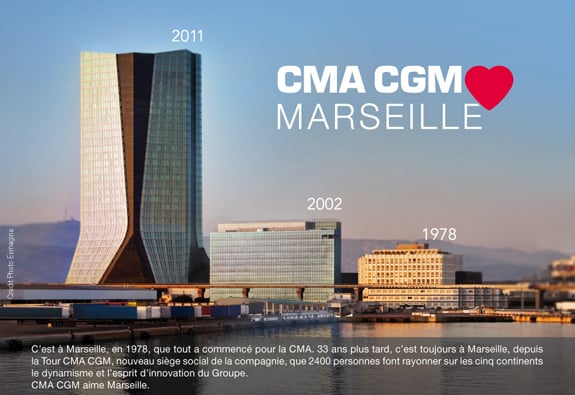 CMA CGM aime Marseille | Mer et Marine