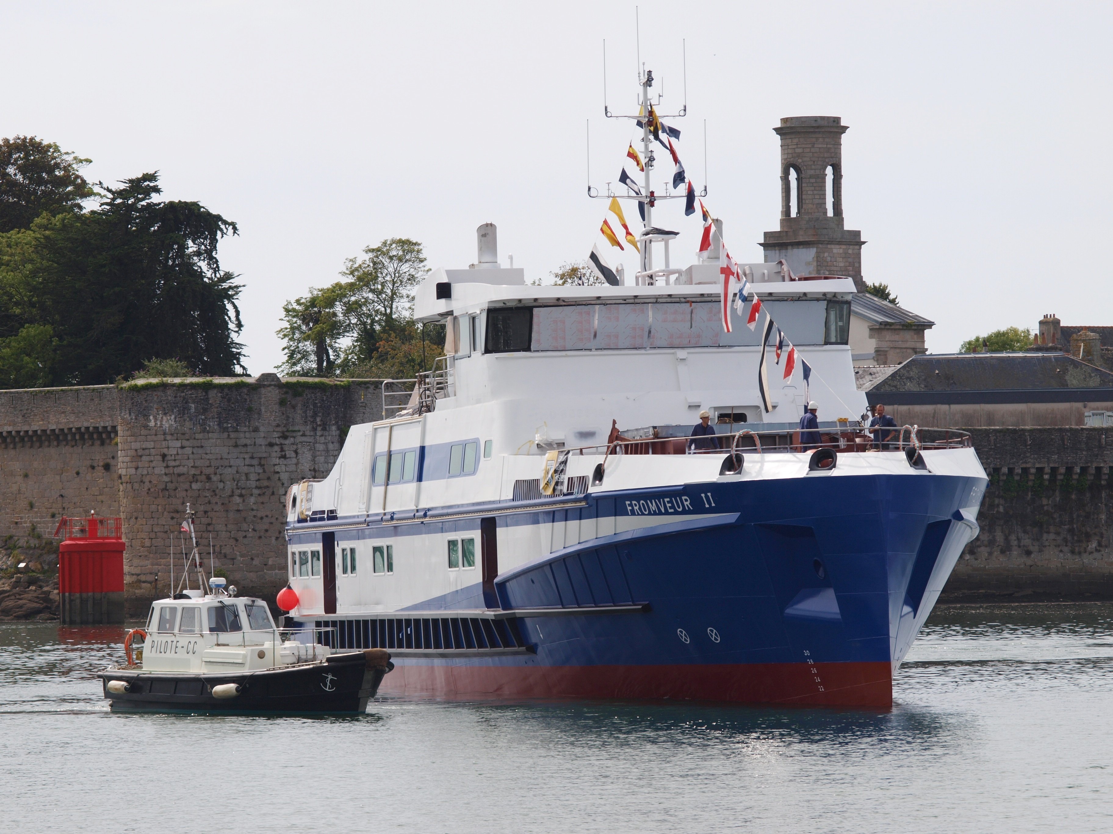 Le Fromveur 2 mis à l'eau aux chantiers Piriou | Mer et Marine