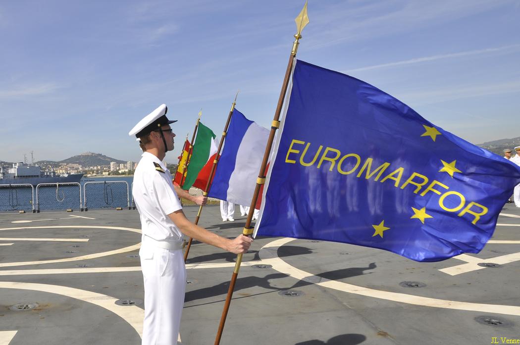 La France prend le commandement de l'EUROMARFOR | Mer et Marine