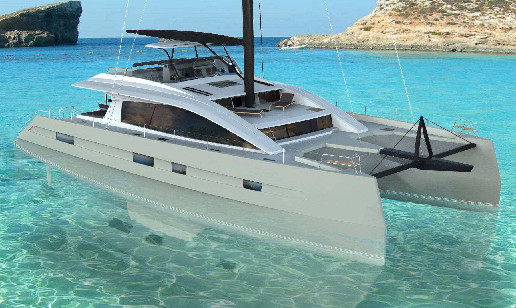 JFA se positionne sur le marché du catamaran semi-custom | Mer et Marine