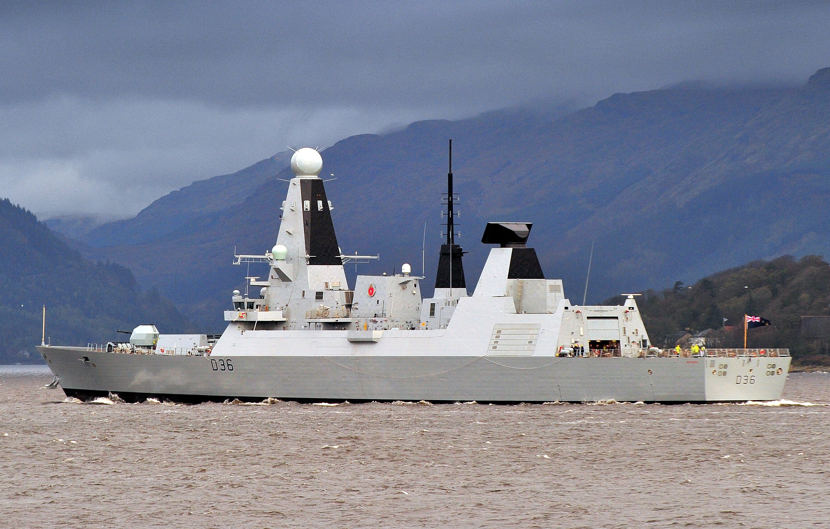 Le cinquième T45 britannique en essais mer | Mer et Marine