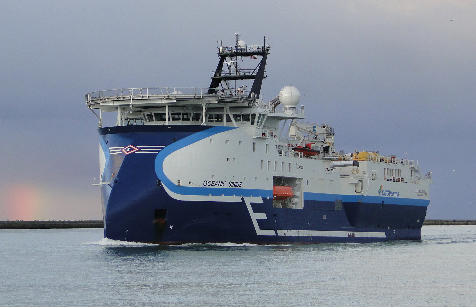 L'Oceanic Sirius en escale au Havre | Mer et Marine