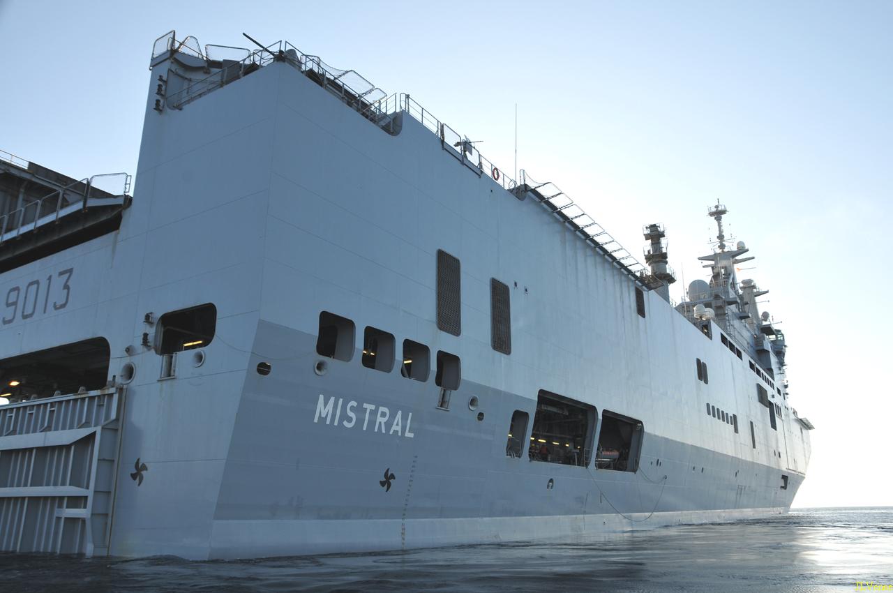 Le Mistral met le cap sur les Etats-Unis | Mer et Marine