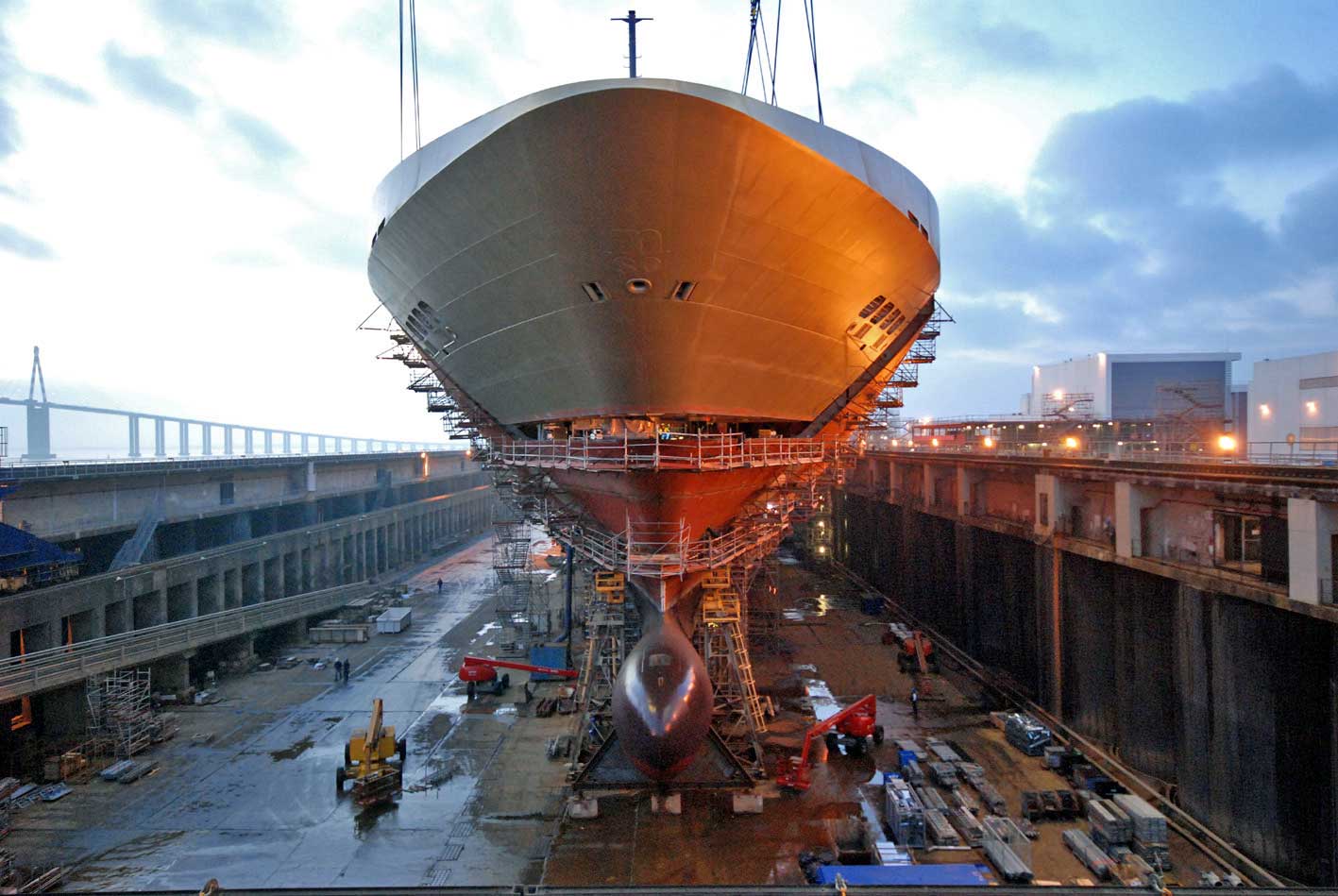 Saint-Nazaire : Aker Yards attend de nouvelles commandes en 2008 | Mer ...