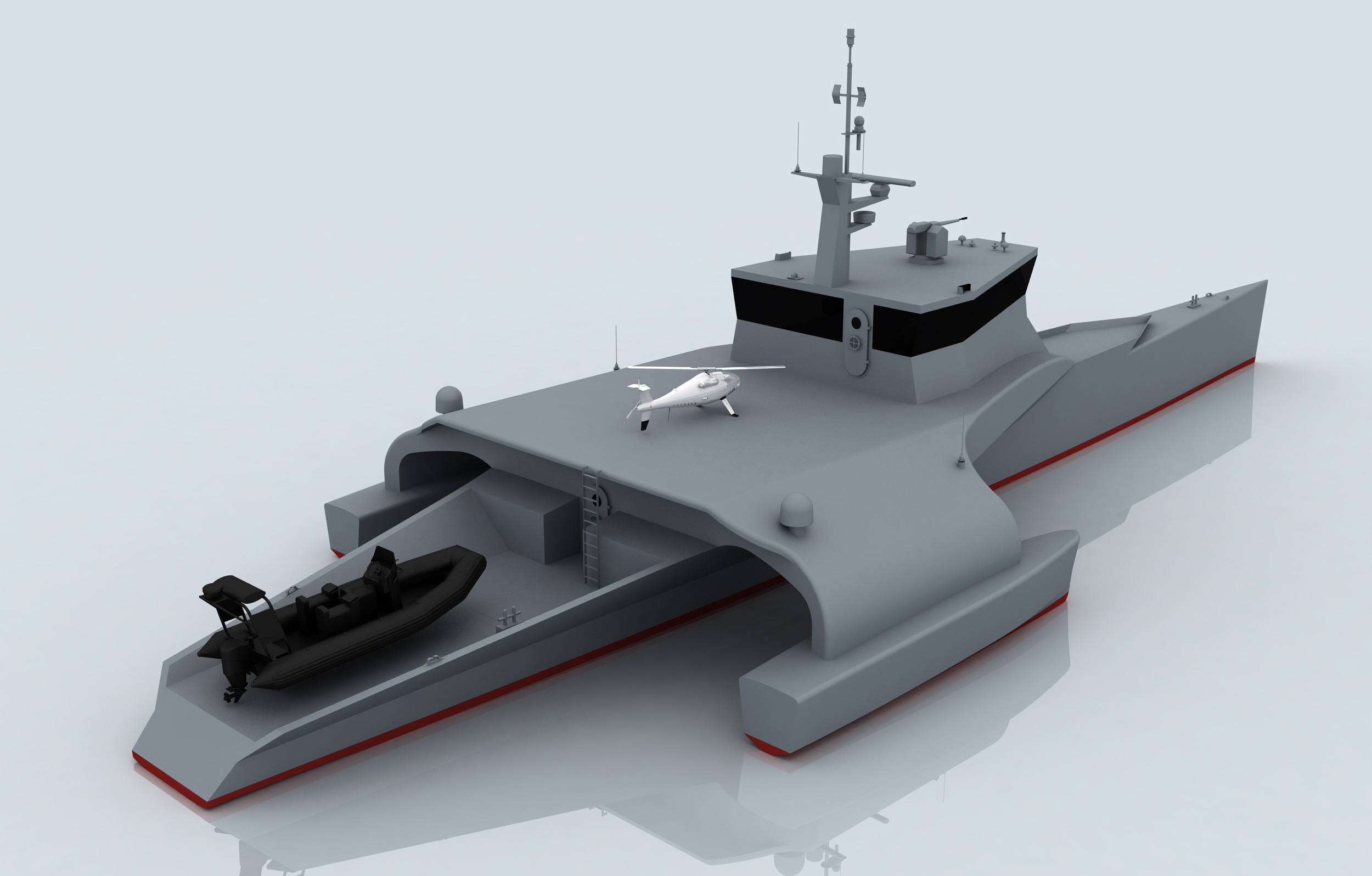 Ocean Eagle 40 : CMN lance un nouveau trimaran de surveillance maritime ...