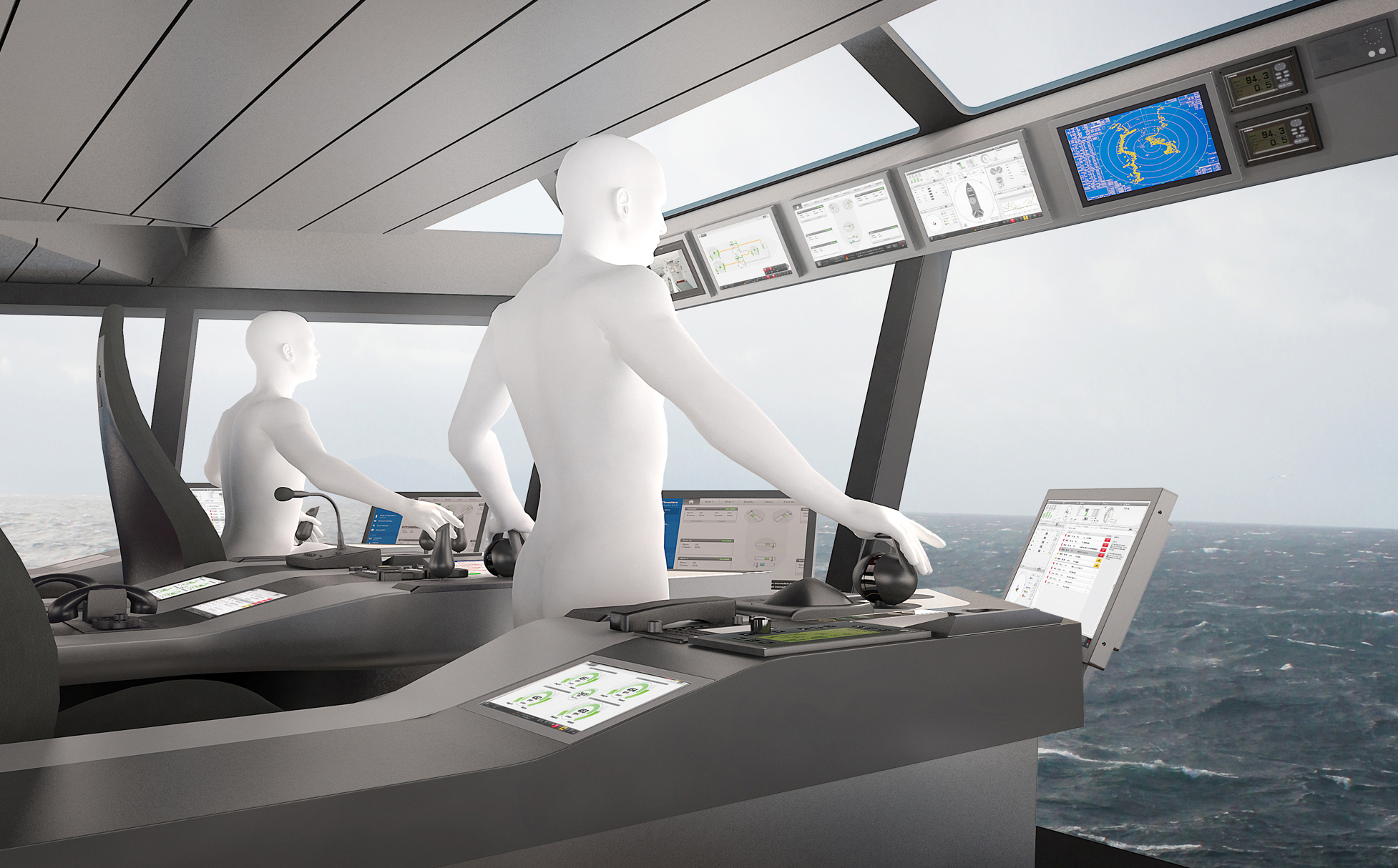 Rolls-Royce lance un nouveau concept de passerelle pour les navires ...