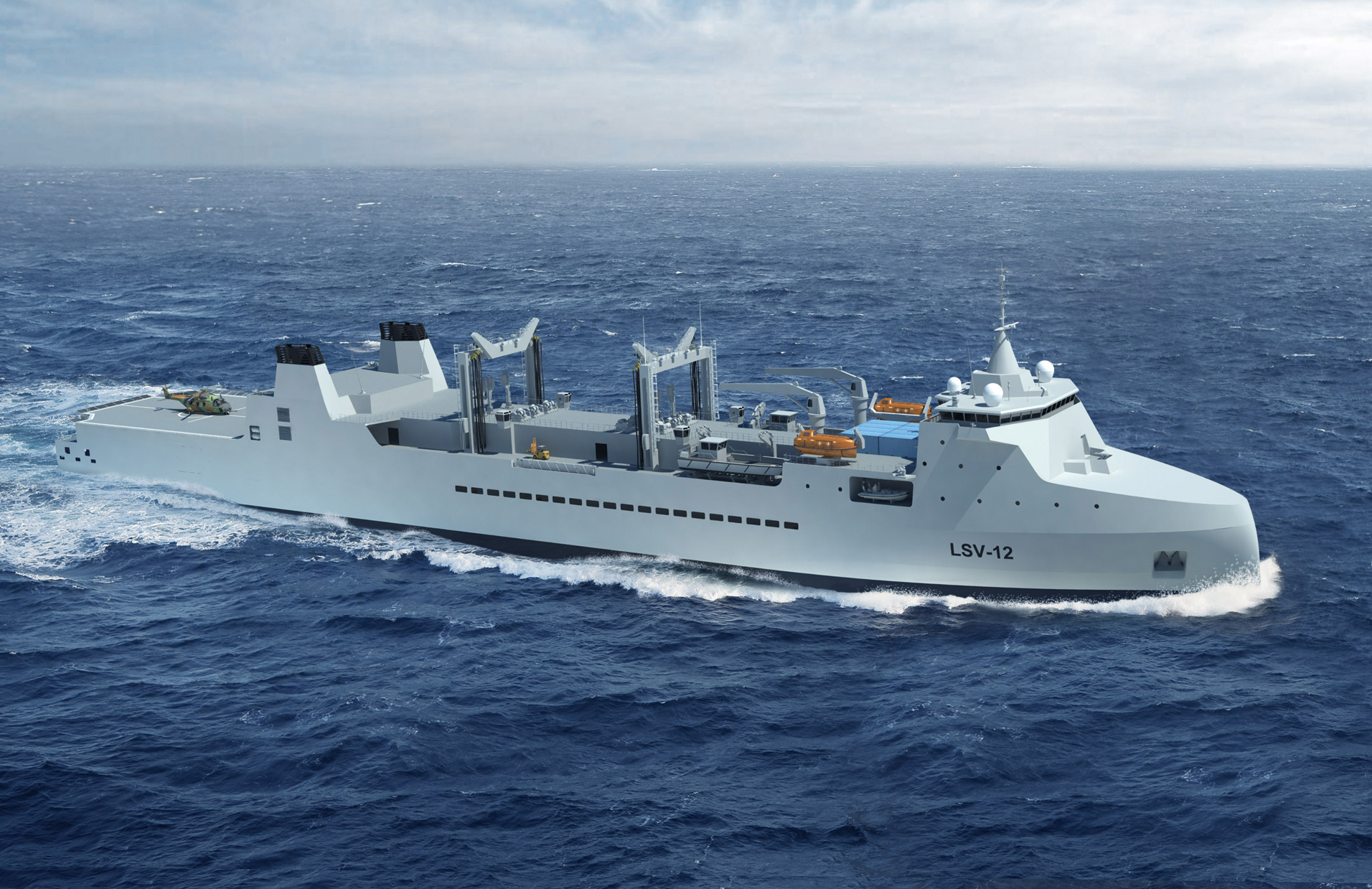 Brave : Le nouveau bâtiment logistique de DCNS et STX France | Mer et ...