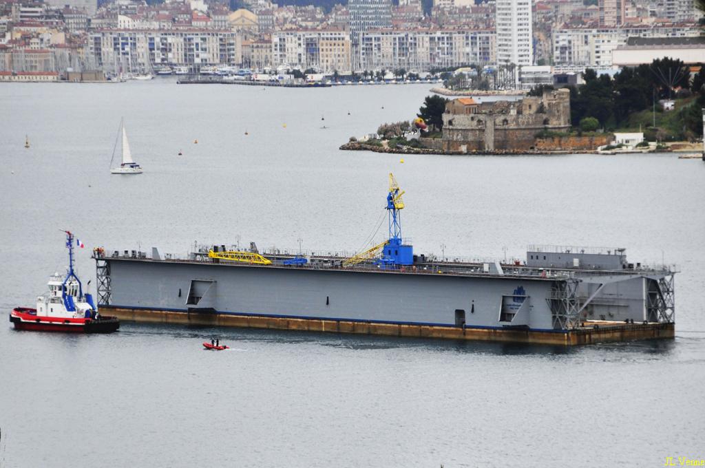Toulon : Le dock de déconstruction des vieilles coques est arrivé | Mer ...