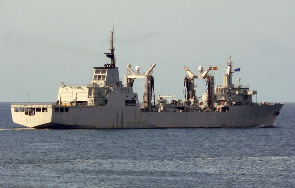 Le ravitailleur espagnol Patiño au Canada | Mer et Marine