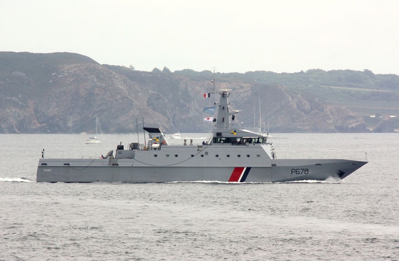 Le patrouilleur Pluvier en Baltique | Mer et Marine