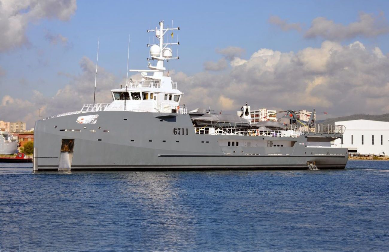 Le support de yachts Oscar Fox à Toulon | Mer et Marine
