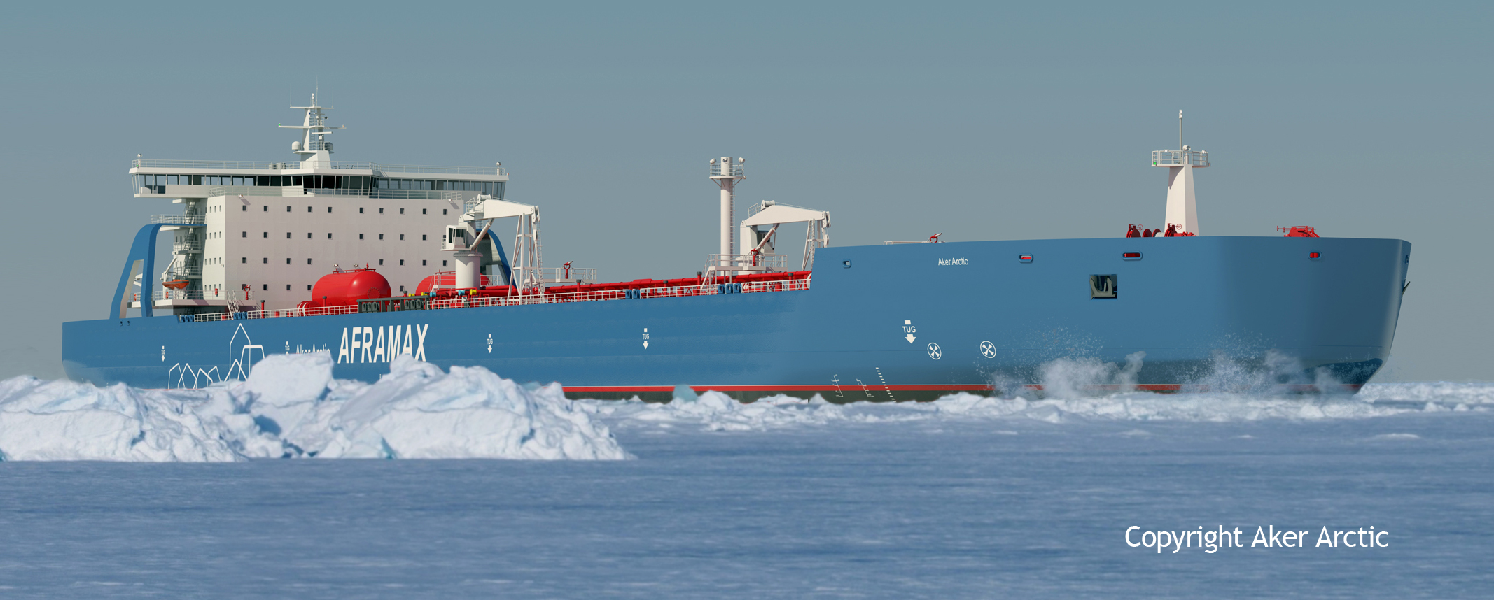 Aker Arctic et Deltamarin s’associent sur un design de tanker arctique ...