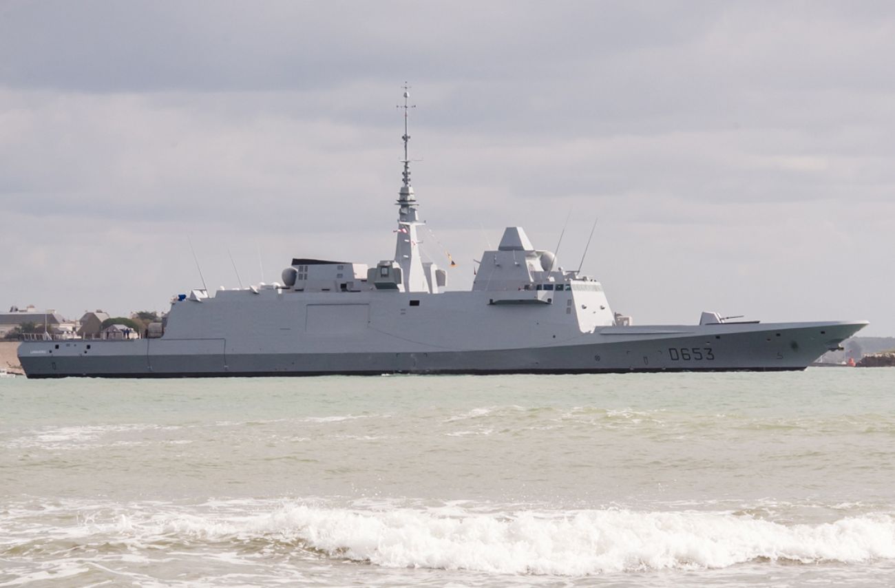 La FREMM Languedoc de passage à Brest | Mer et Marine