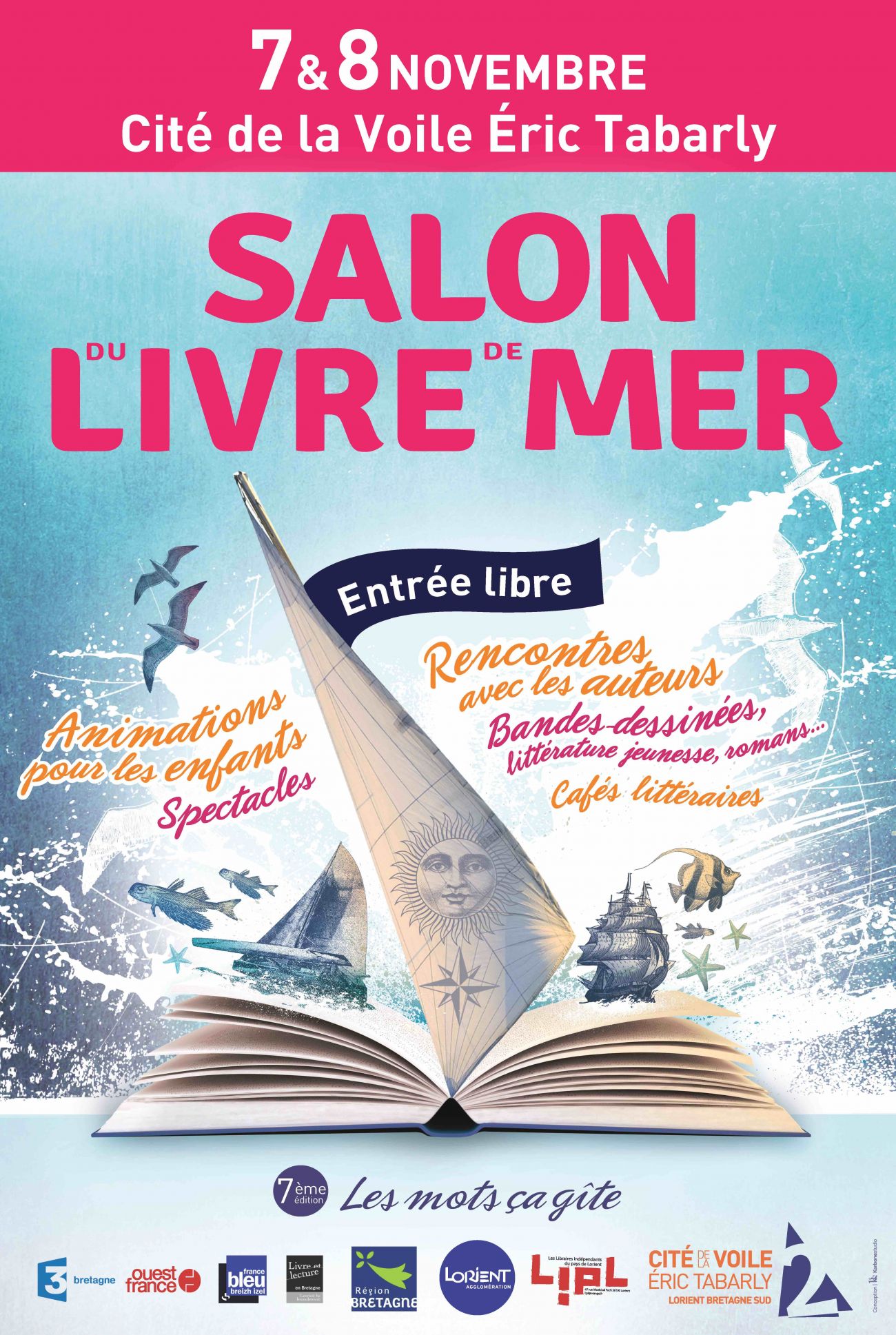 Le Salon du Livre de Mer à Lorient les 7 et 8 novembre | Mer et Marine