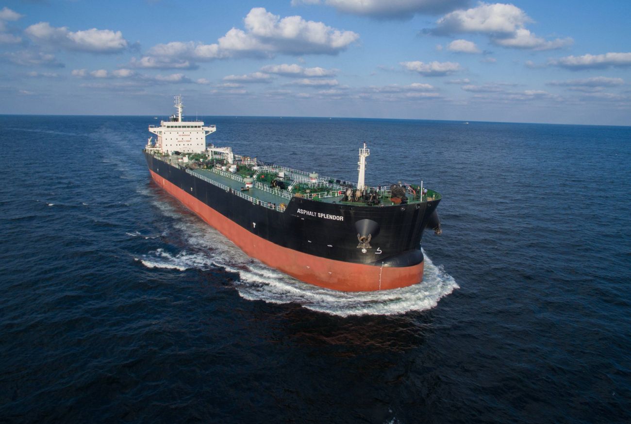 Entrée en flotte du plus grand bitumier du monde | Mer et Marine