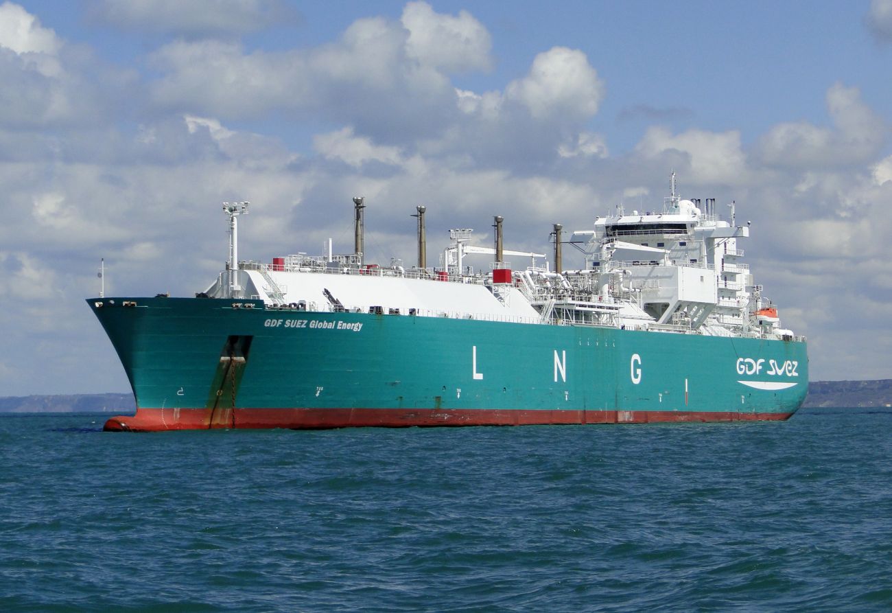 Le méthanier GDF Suez Global Energy fait son arrêt technique à ...