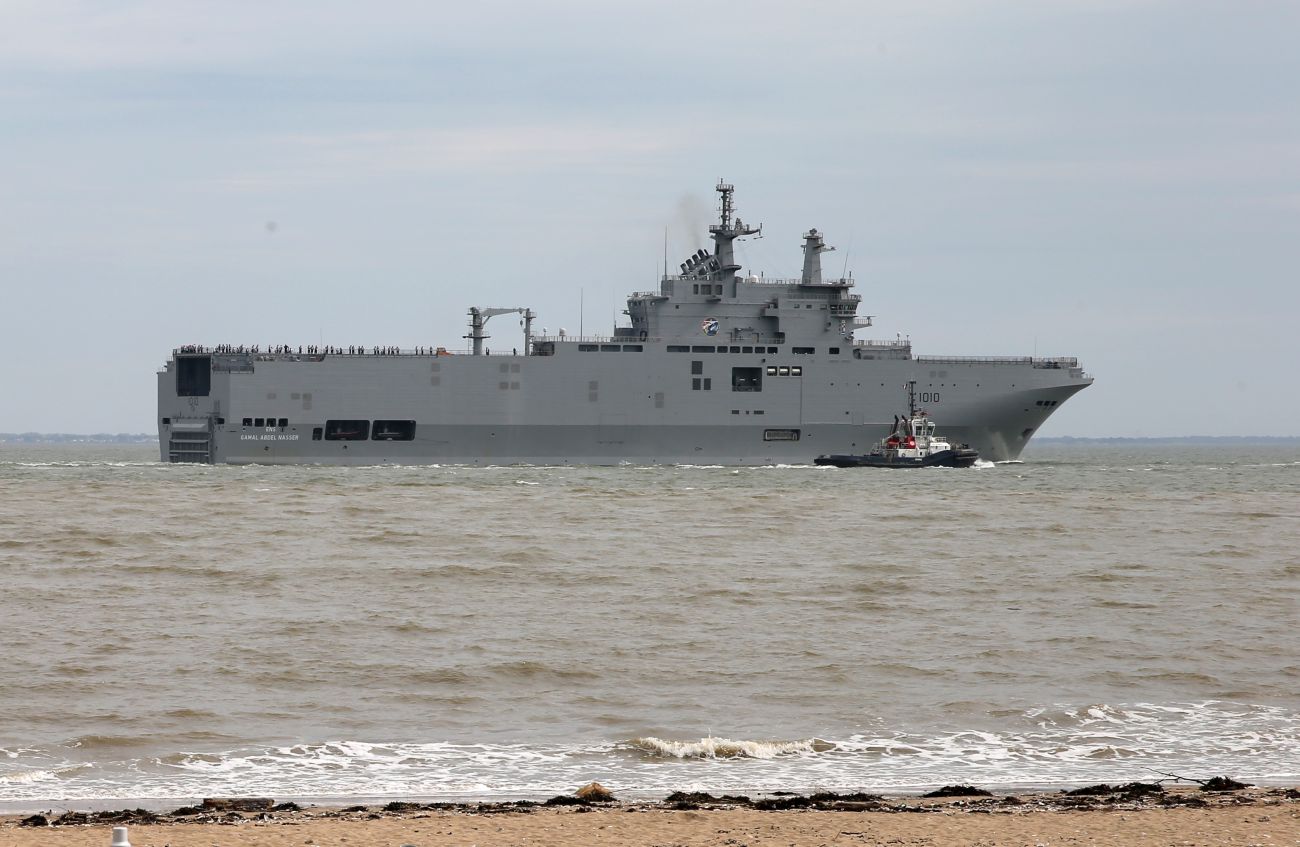 Le premier BPC égyptien a quitté la France | Mer et Marine