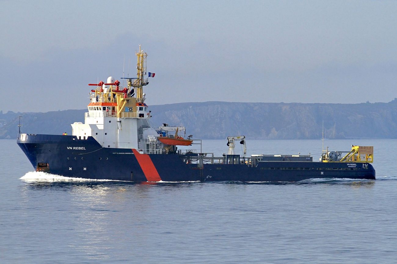 Le VN Rebel équipé d’un sonar remorqué Captas 4 | Mer et Marine