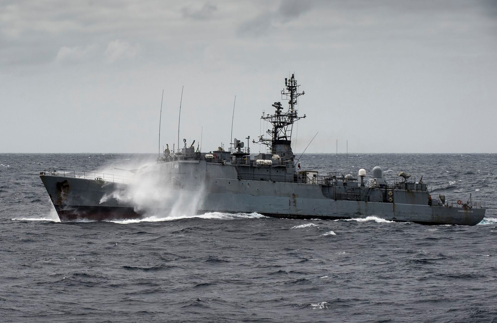 Le Commandant Blaison effectue une saisie d’armes au large de la Libye ...