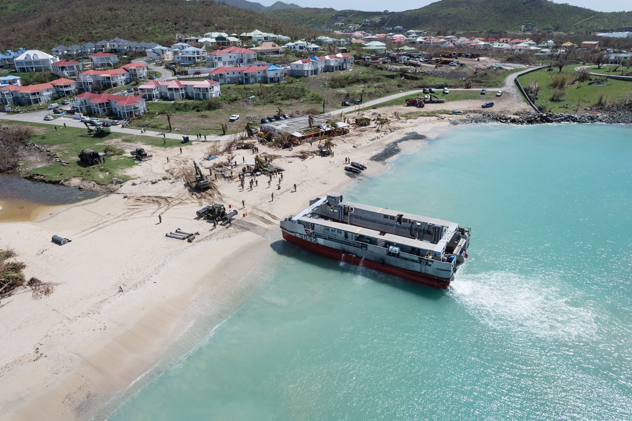 Le BPC Tonnerre est arrivé à Saint-Martin | Mer et Marine