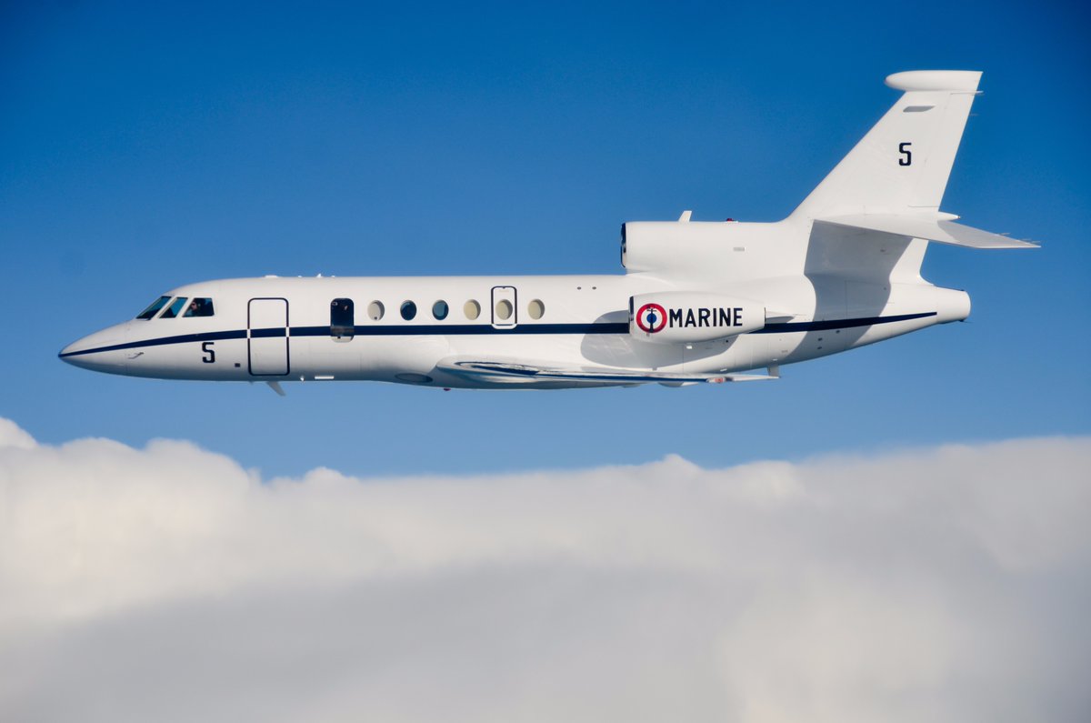 Marine nationale : le dernier Falcon équipé d’une trappe SAR attendu en ...