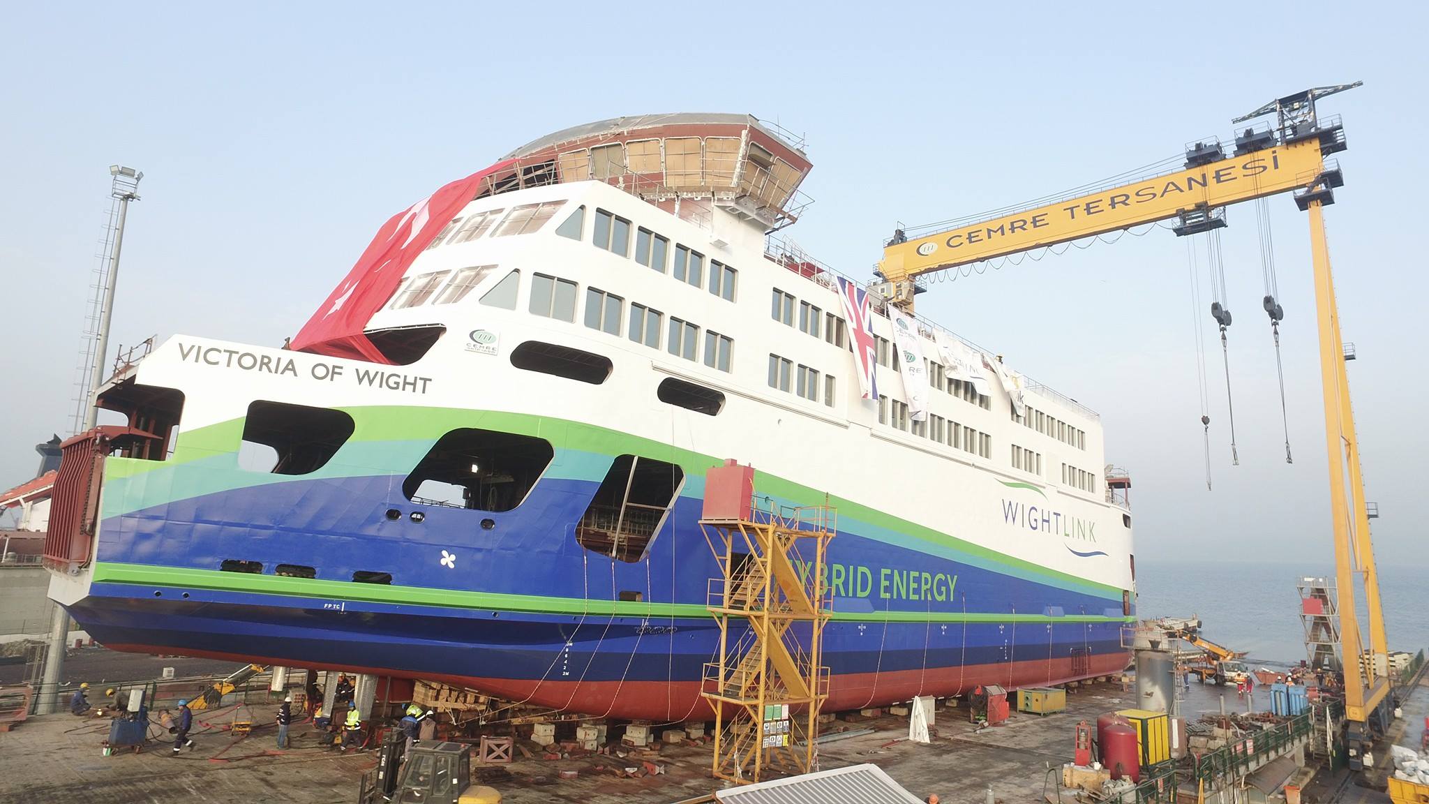 Cemre lance un ferry hybride | Mer et Marine