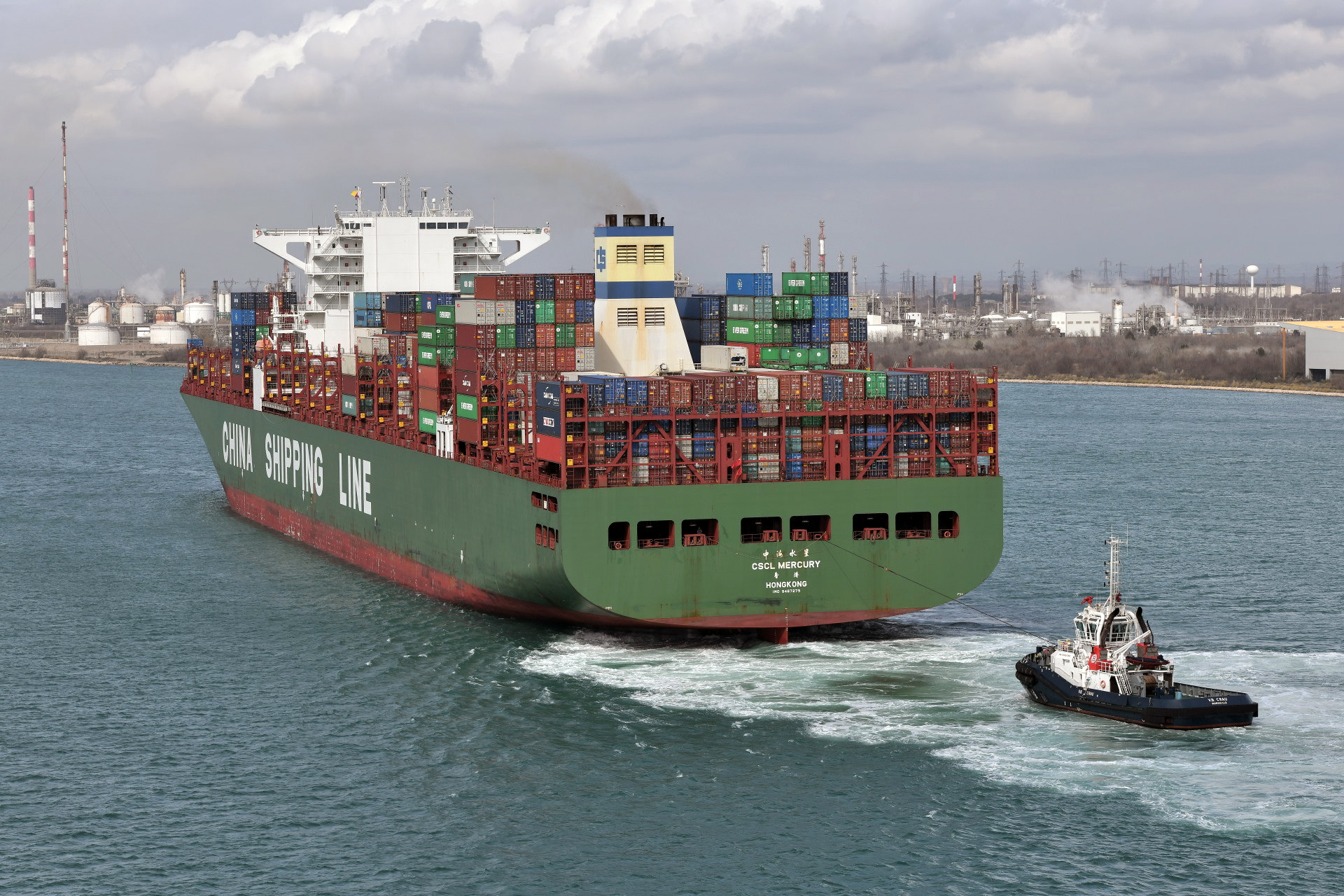 Fos accueille un nouveau géant de CSCL | Mer et Marine
