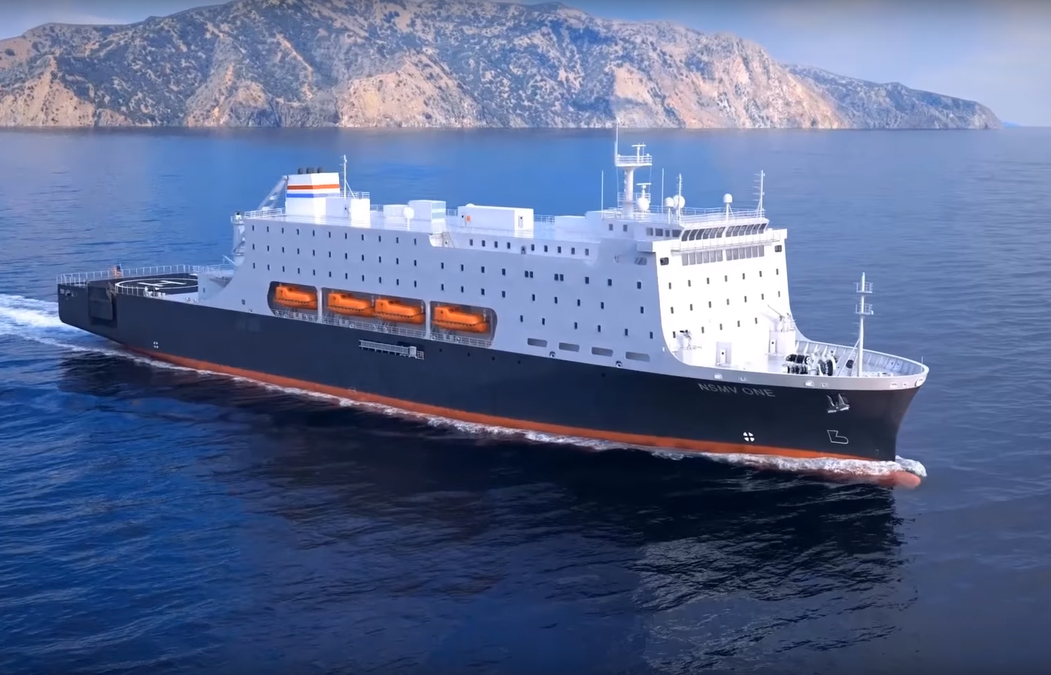Un nouveau navire américain de formation maritime et de soutien ...