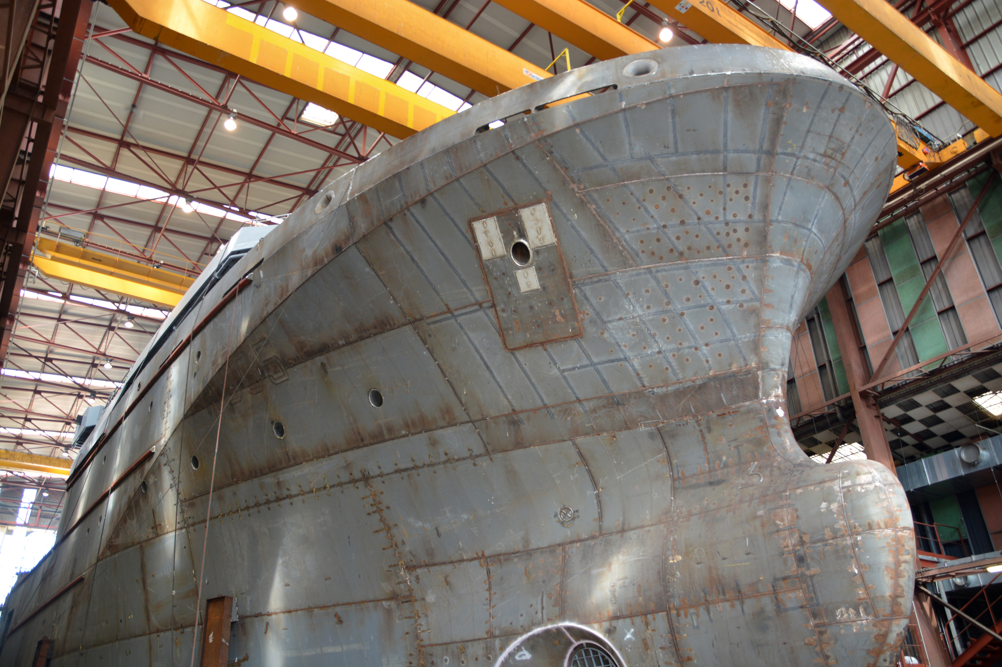 BSAH Garonne : La construction progresse à Concarneau | Mer et Marine