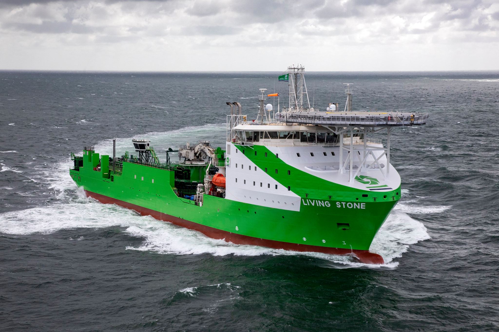 DEME : Le Living Stone achève ses essais | Mer et Marine