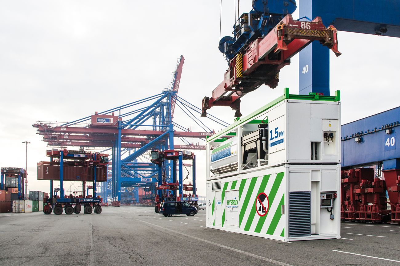 Un générateur GNL mobile pour navires à quai | Mer et Marine