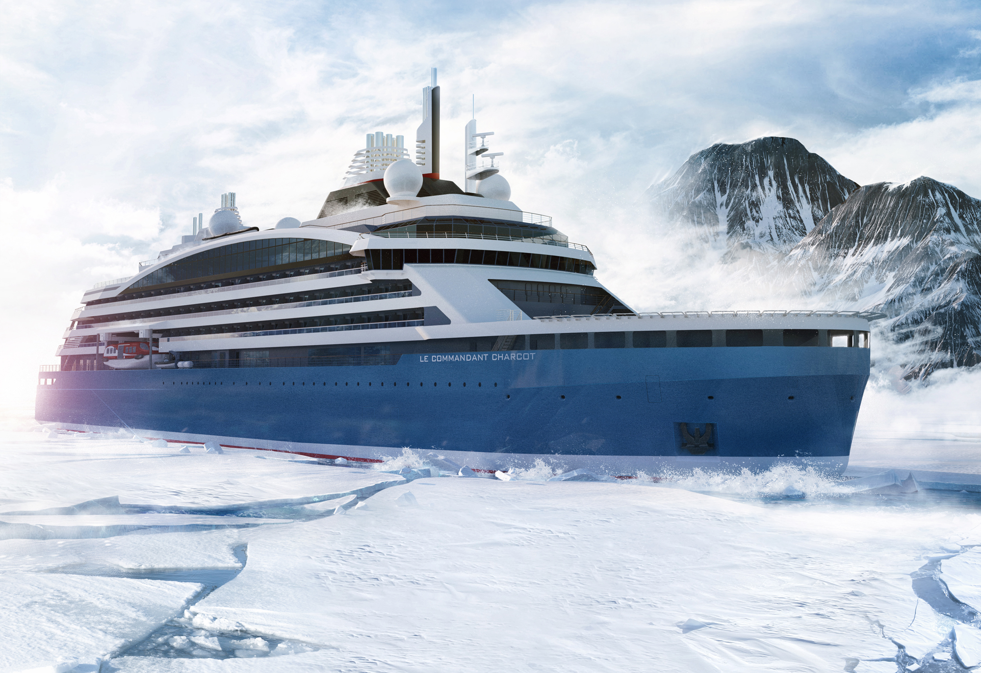 Ponant dévoile Le Commandant Charcot | Mer et Marine