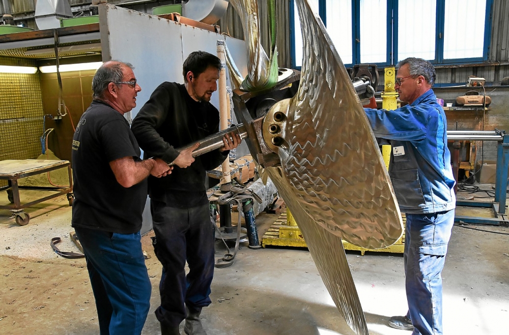 France Hélice investit un million d'euros à Concarneau | Mer et Marine