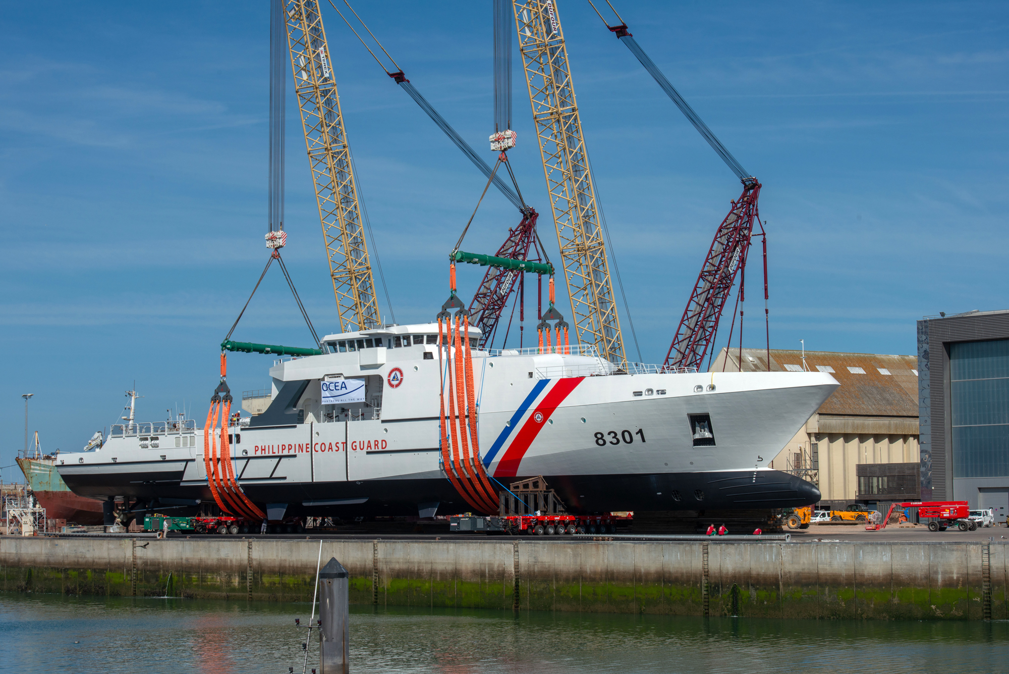 Ocea met à l’eau un OPV de 84 mètres | Mer et Marine