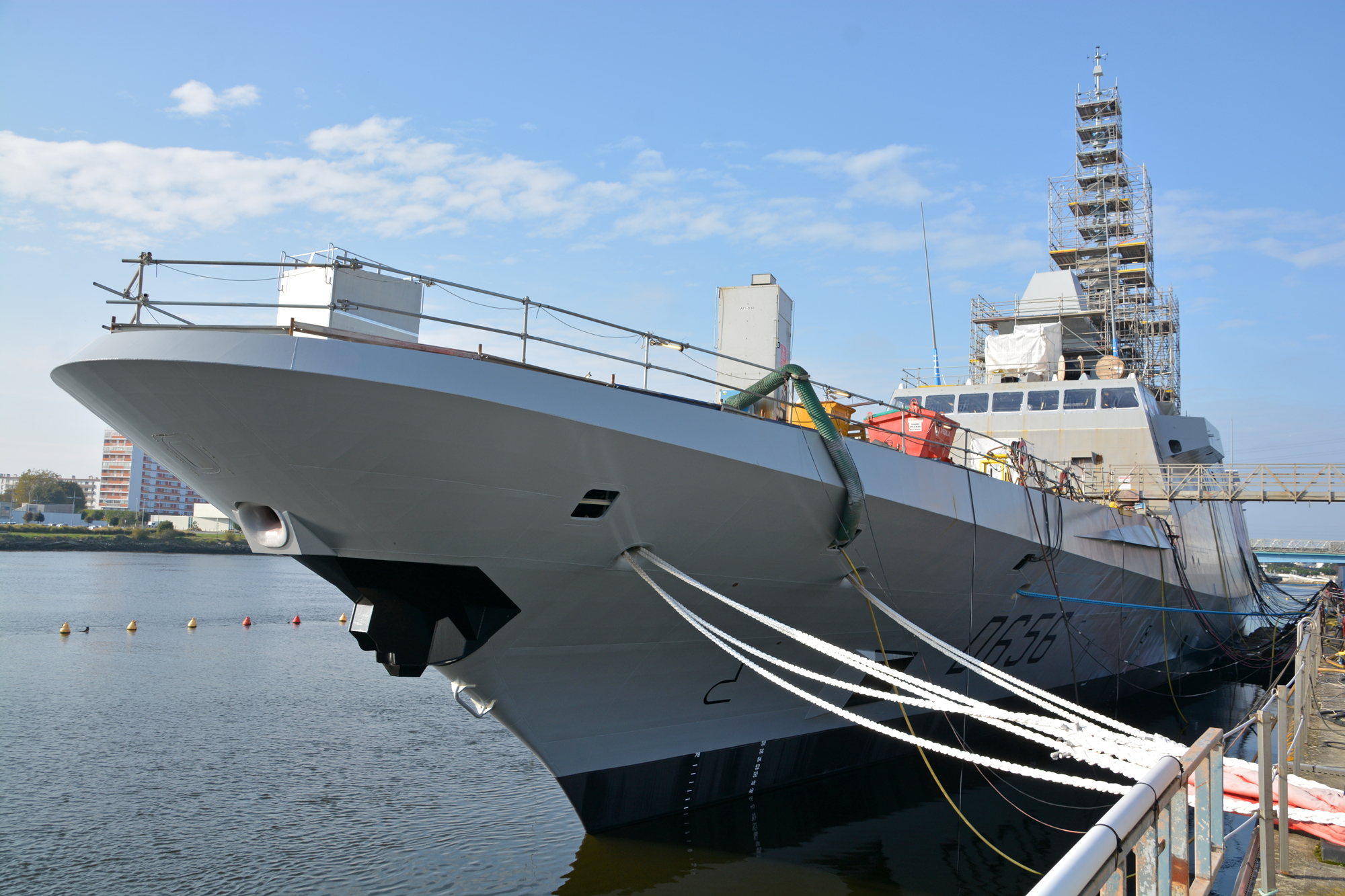 Sur le chantier des FREMM Alsace et Lorraine | Mer et Marine