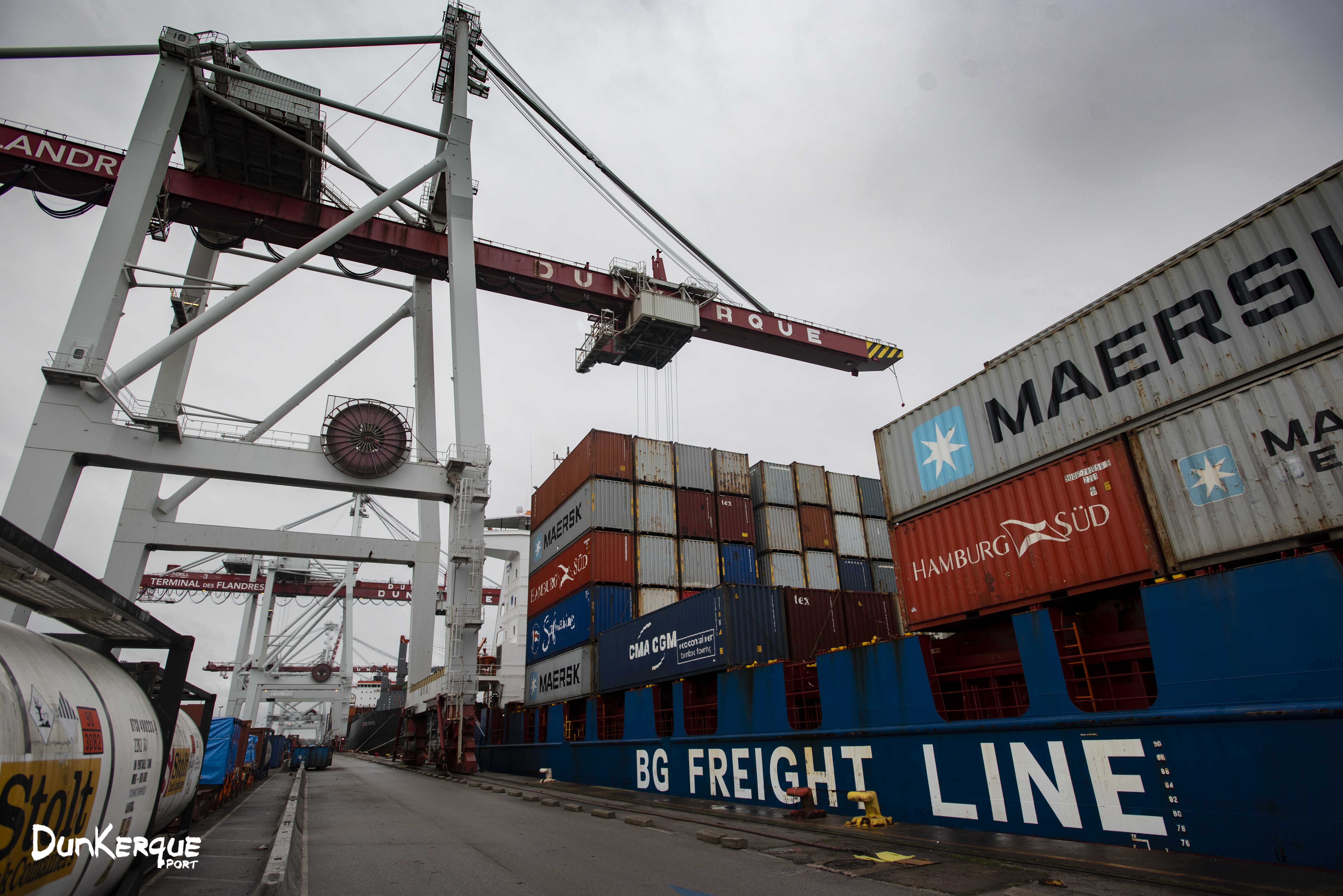 Dunkerque : BG Freight Line ouvre une ligne avec l’Irlande | Mer et Marine