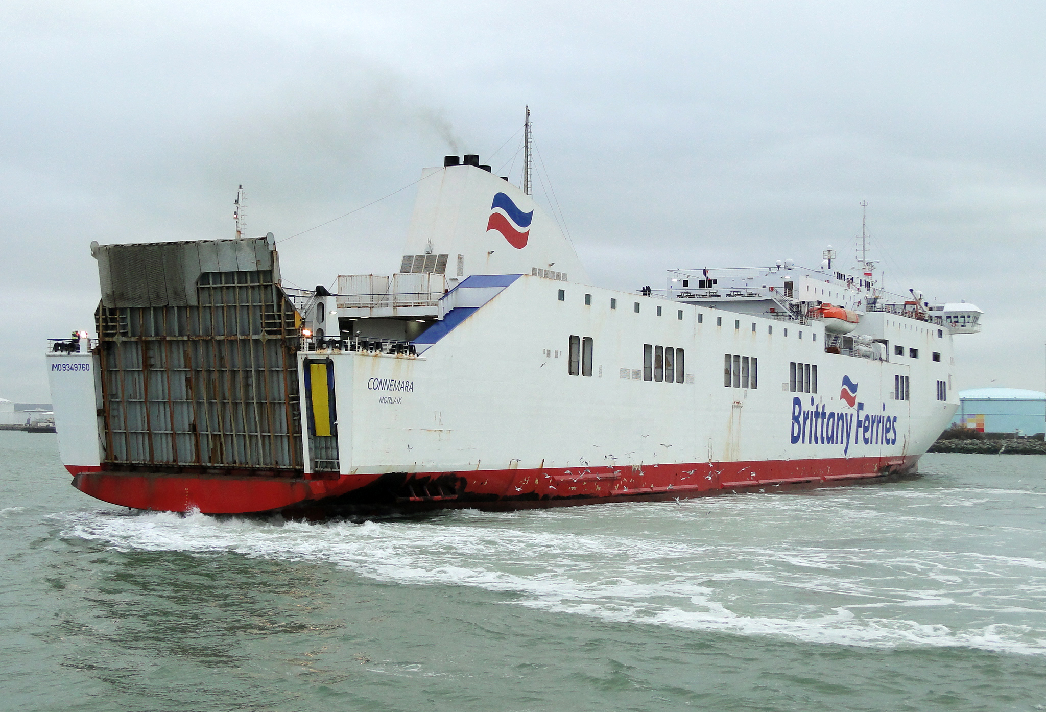 Brittany Ferries : le Connemara prend ses quartiers au Havre | Mer et ...