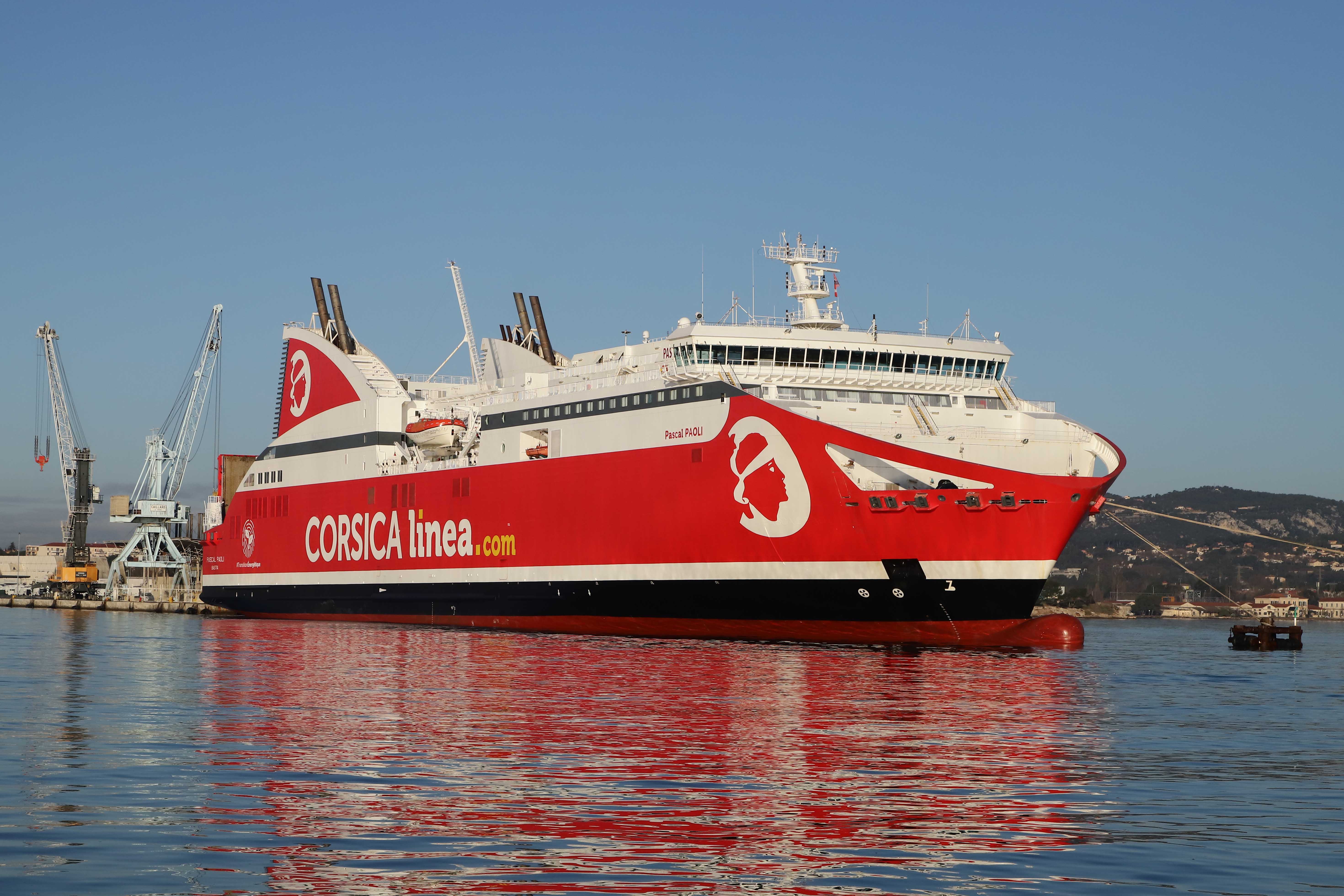 Corsica Linea : le Pascal Paoli effectue des rotations entre Nice et la ...