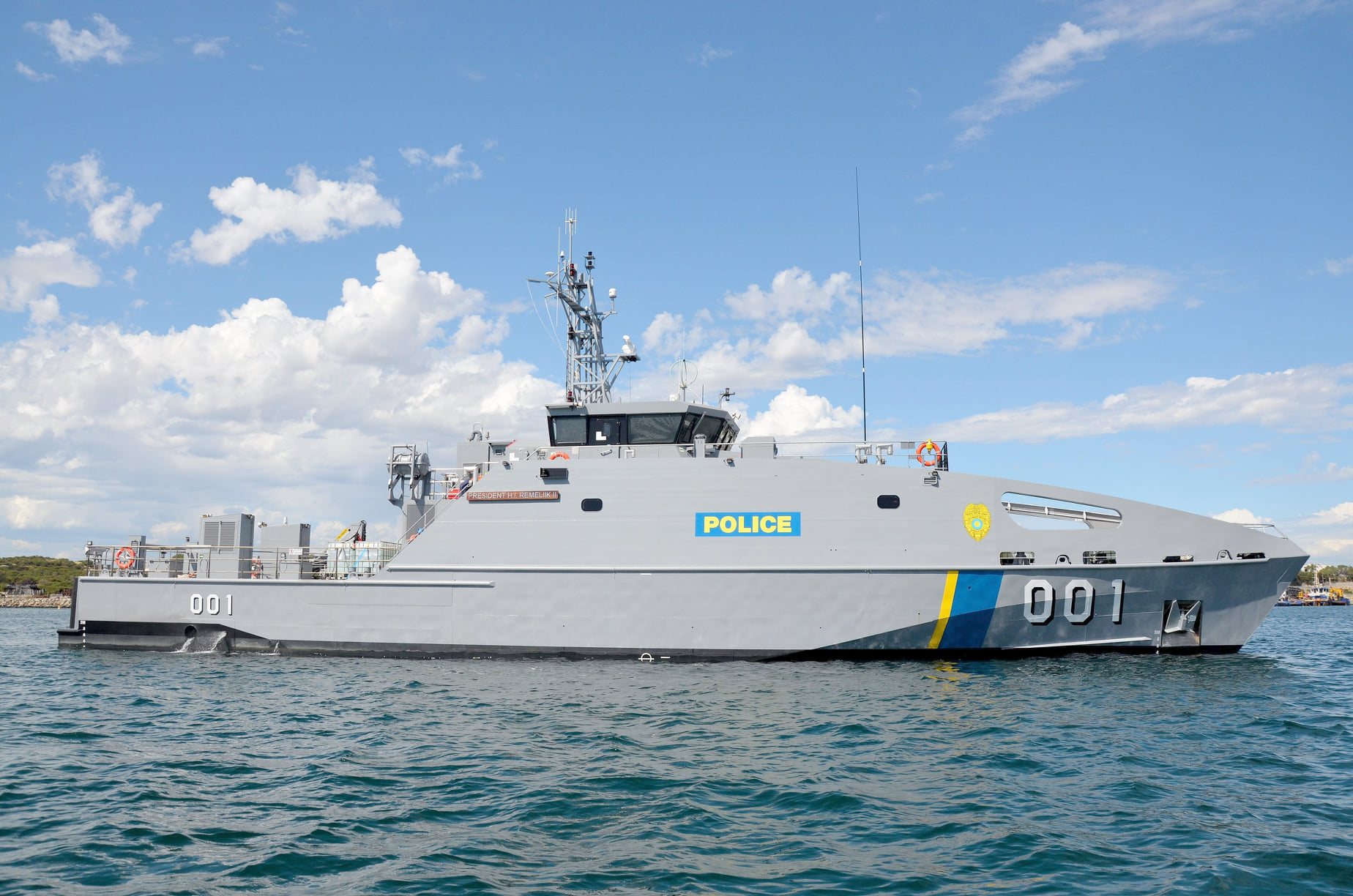 Austal livre le 7ème patrouilleur du type Guardian aux Palaos | Mer et ...