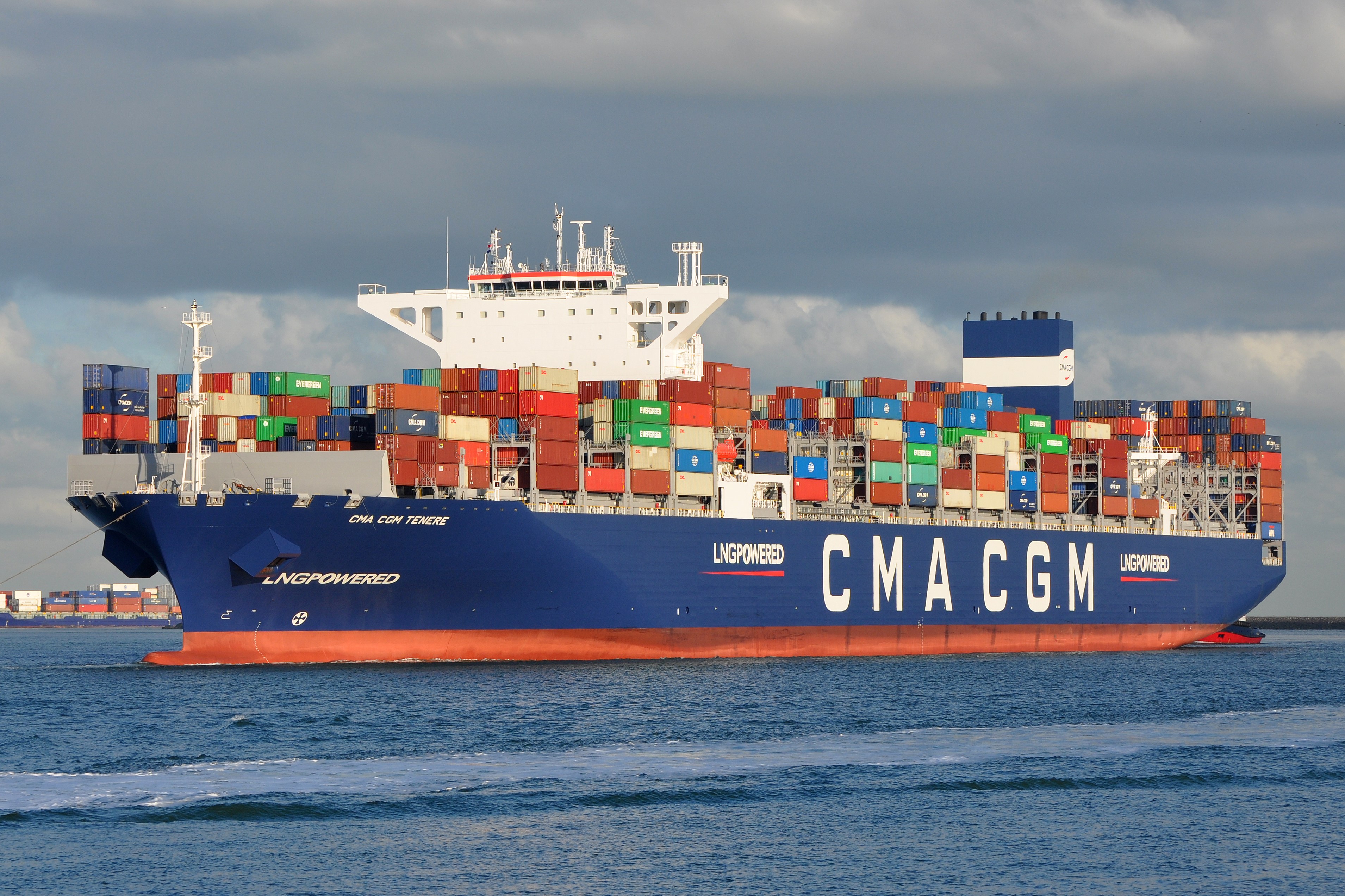 CMA CGM affrète six porte-conteneurs GNL pour ses lignes Asie-USA | Mer ...