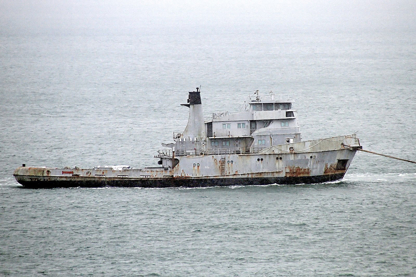 Au tour de l’ex-RHM Malabar de partir se faire déconstruire au Havre ...