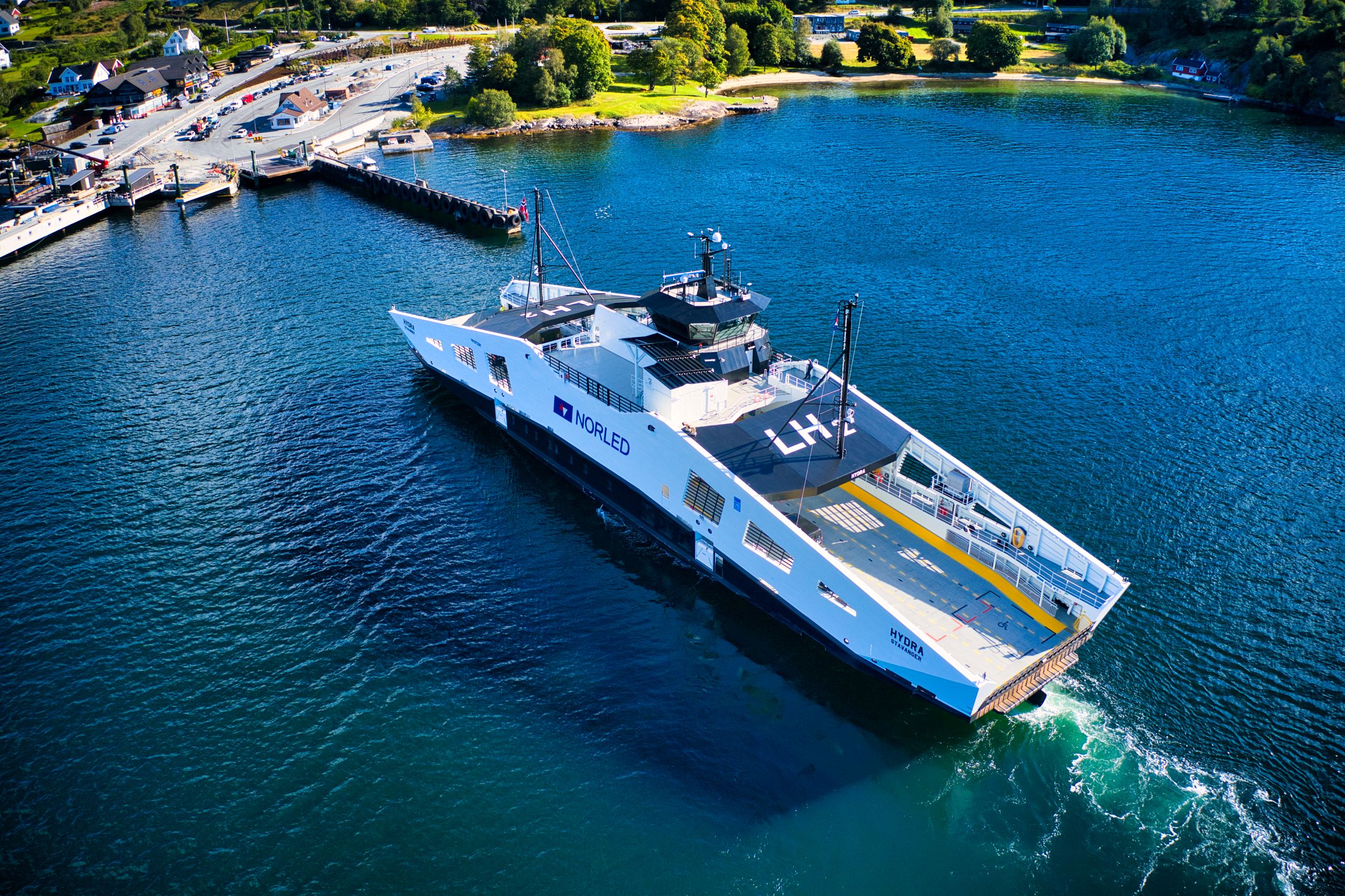 LMG Marin : Le ferry hydrogène Hydra distingué en Norvège | Mer et Marine
