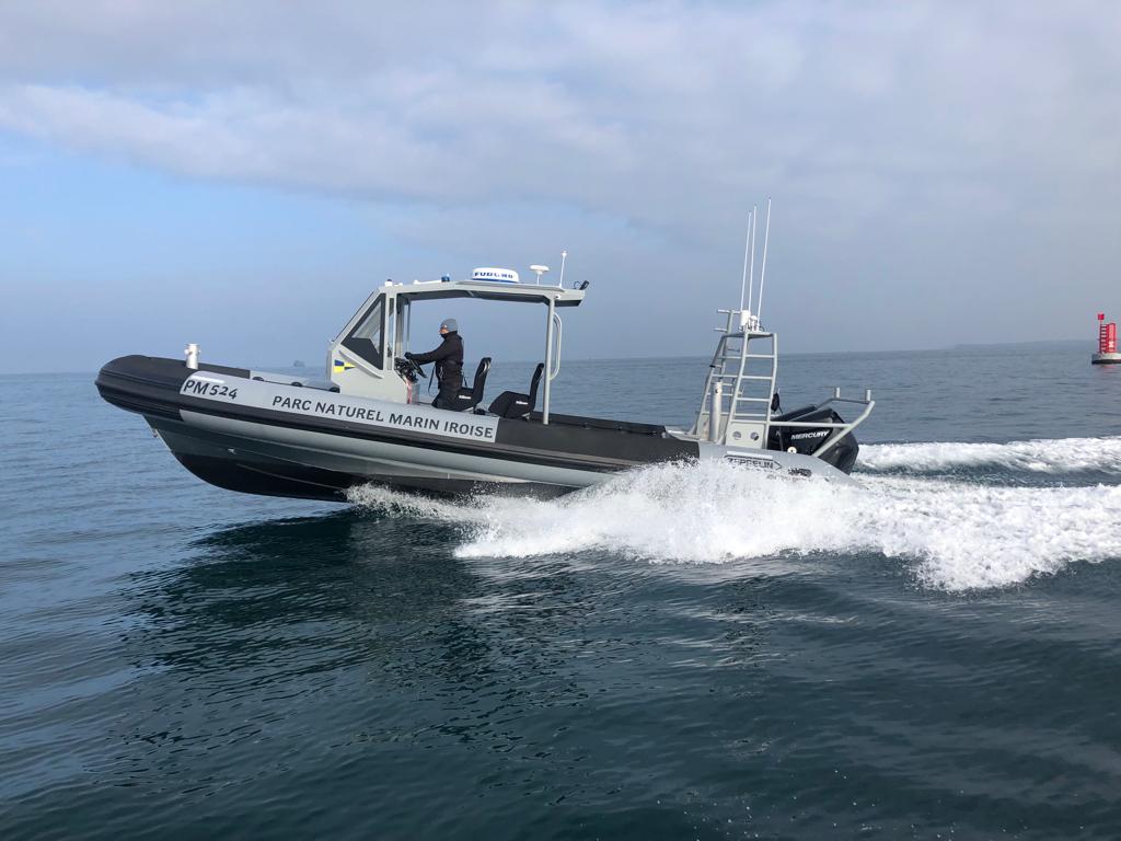 Le nouveau Zeppelin professionnel arrive au parc marin d’Iroise | Mer ...