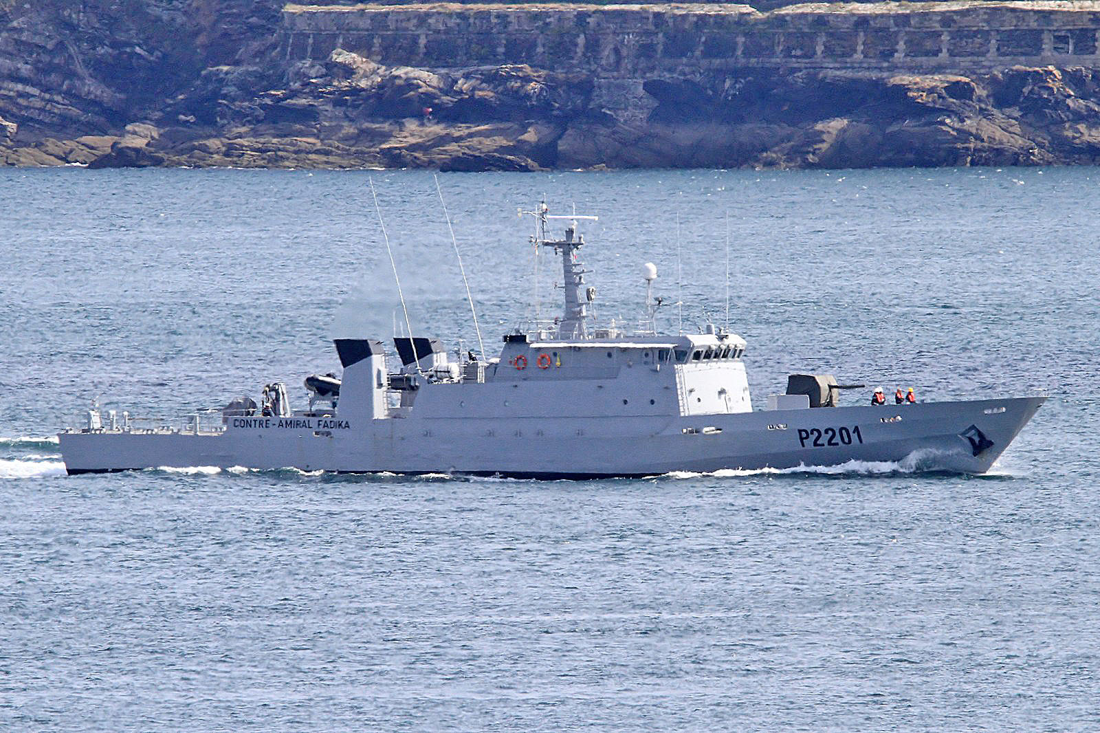 Le Contre-amiral Fadika de passage à Brest avant de rallier la Côte d’Ivoire | Mer et Marine