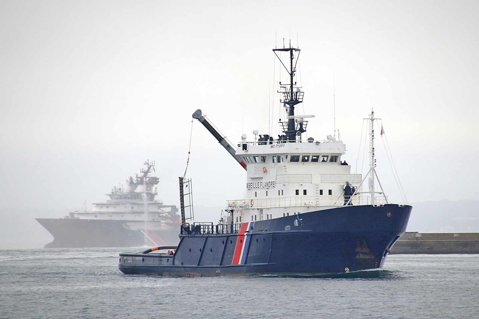 L’Abeille Flandre est arrivée à Brest où elle sera déconstruite début ...