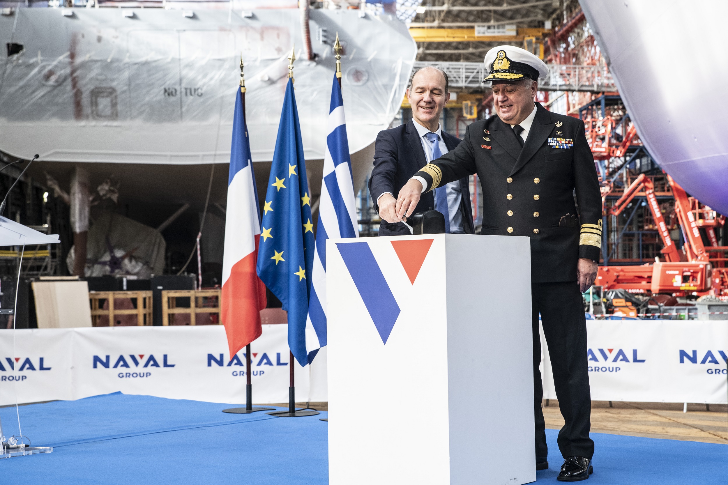 Naval Group met sur cale la première FDI grecque | Mer et Marine