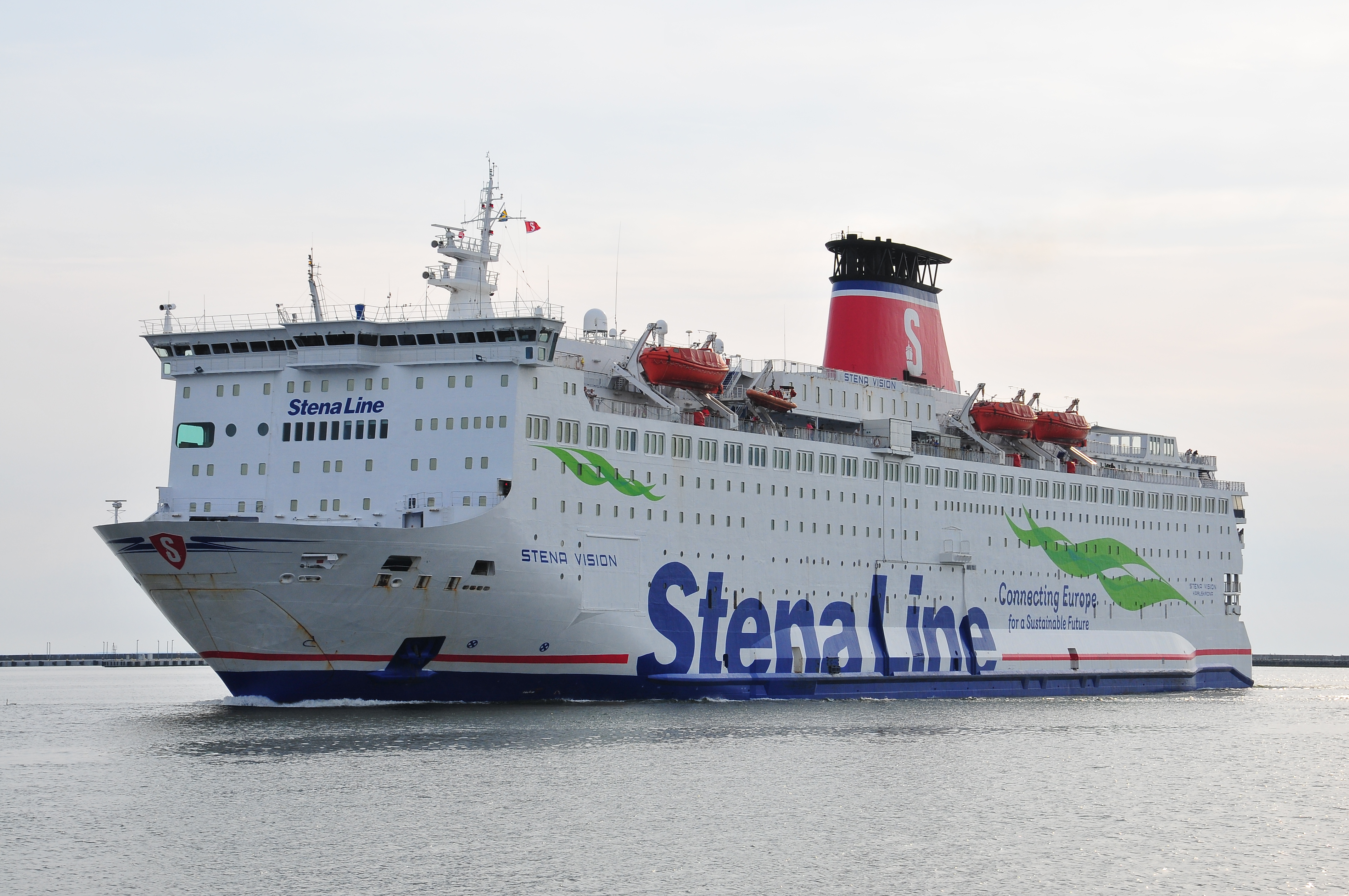 Le ferry Stena Vision retiré de la ligne Cherbourg-Rosslare | Mer et Marine