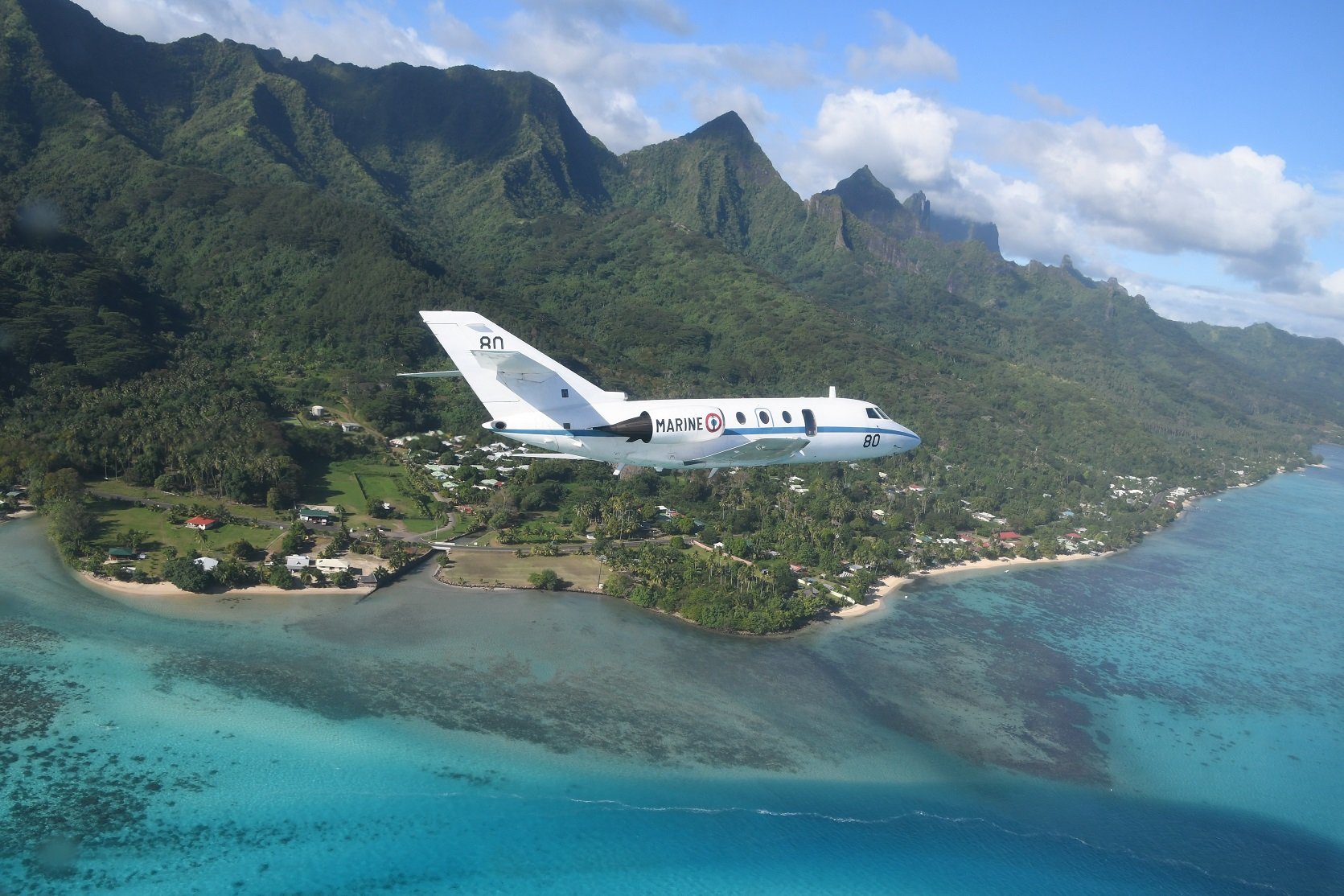 Le retrait du service des Falcon 200 Gardian basés à Tahiti et Nouméa a débuté | Mer et Marine