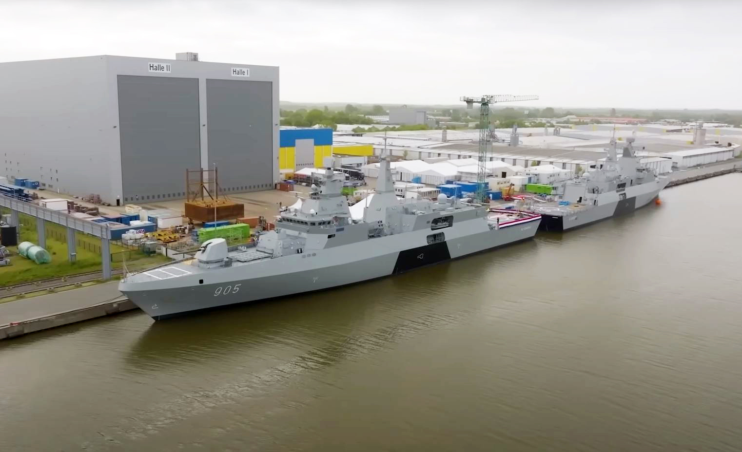 TKMS livre une seconde frégate du type Meko A-200 à la marine ...